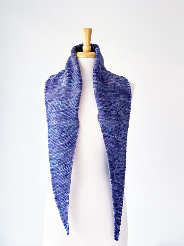 Ravelry: Cabled Shawlette Light pattern by Craig Rosenfeld