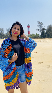 Ravelry: Karaveera Cardigan pattern by Smitha Crasta