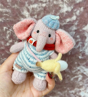Ravelry: knitting elephant pattern by tingting dai