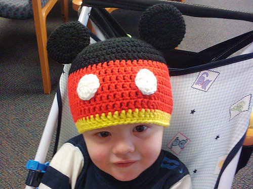 Ravelry: Mickey and Minnie Mouse Inspired Hats pattern by Crazy Curls ...