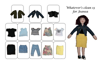 Ravelry: crazyquilter's Jeanea's Whatever's Clean 13 Wardrobe