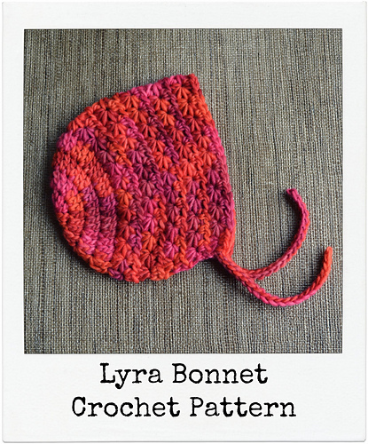 Ravelry: Lyra Bonnet pattern by Danyel Pink