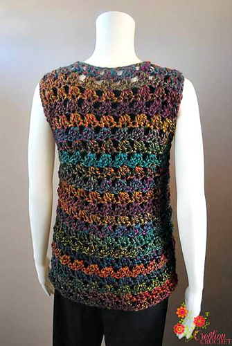 Ravelry: Unique Shell Vest pattern by Lorene Haythorn Eppolite formerly ...