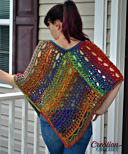 Ravelry: Unique Lace Poncho pattern by Lorene Haythorn Eppolite ...