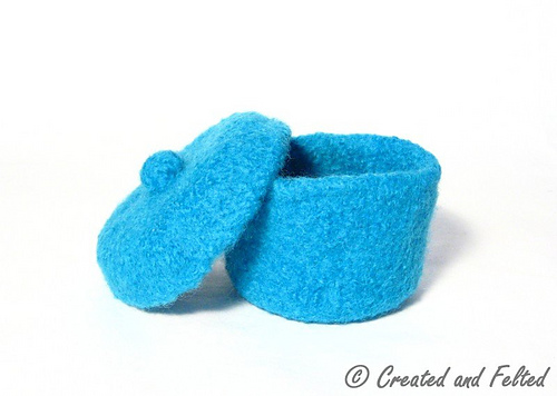 Ravelry: Felt Trinket Pot pattern by Claire Fairall Designs