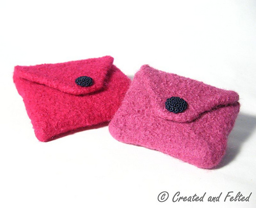 Ravelry: Felt Purses pattern by Claire Fairall Designs