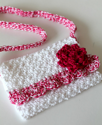 Ravelry: Crochet Flower Purse with Help Video pattern by Naztazia