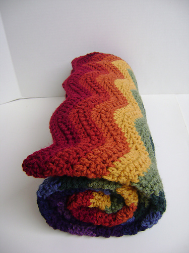 Ravelry: Rainbow Ripple pattern by Sheila Zachariae