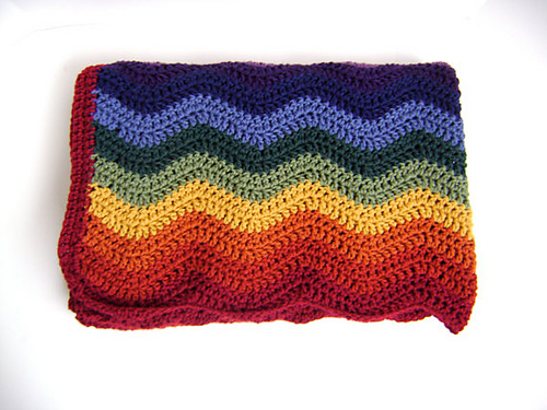 Ravelry: Rainbow Ripple pattern by Sheila Zachariae