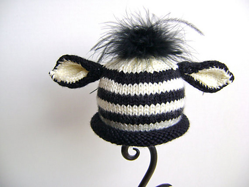 Ravelry: Zoe's Zebra Hat pattern by Sheila Zachariae