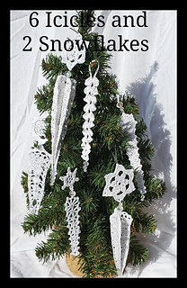 Ravelry: Beautiful Tree Icicle pattern by Sharon E. Santorum