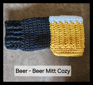 Ravelry: Beer Mitt Cozy pattern by Sharon E. Santorum