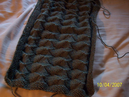 Ravelry: Diamond Scarf pattern by Judith Durant