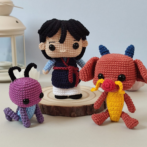 Ravelry: Mulan pattern by Bianca Santos