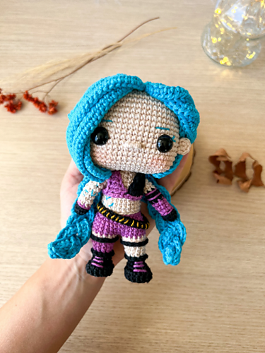 Ravelry: Jinx (League of Legends) pattern by Bianca Santos