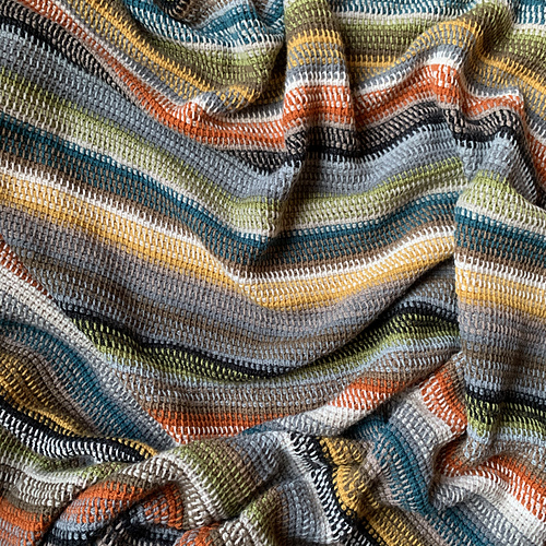 Ravelry: Tunisian Scrapghan pattern by Amy Minard