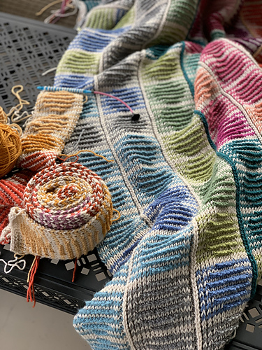 Ravelry: Moon Shadow Temperature Blanket pattern by Amy Minard