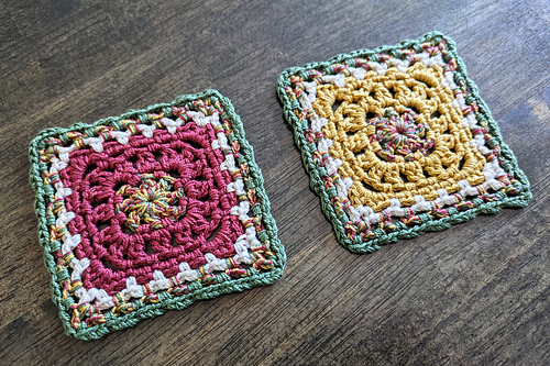 Ravelry: Fall Table Runner and Coasters pattern by Susan Lowman