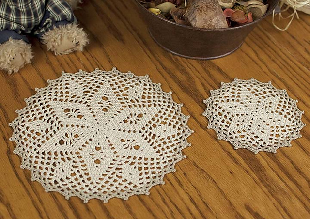 Ravelry: Star Doily & Coaster pattern by Susan Lowman