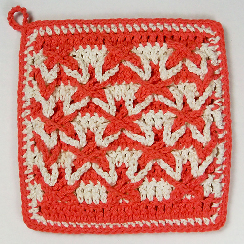 Ravelry: Polish Stars Pot Holder pattern by Susan Lowman
