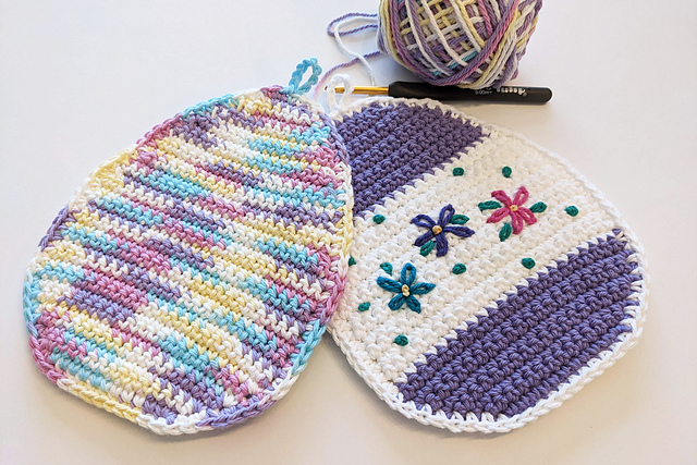 Ravelry: Easter Egg Potholder pattern by Susan Lowman
