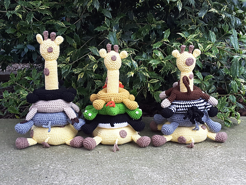 Ravelry: Wild Animal Stackers [New Version] pattern by Crochet at Teri's