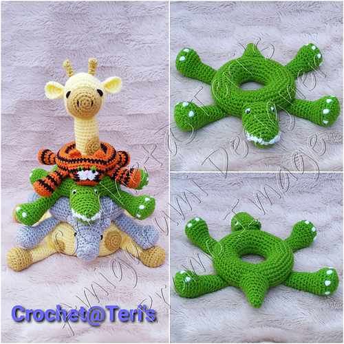 Ravelry: Wild Animal Stackers [New Version] pattern by Crochet at Teri's