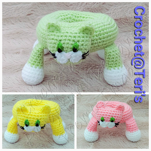 Ravelry: Purrfect Cat Stacker pattern by Crochet at Teri's