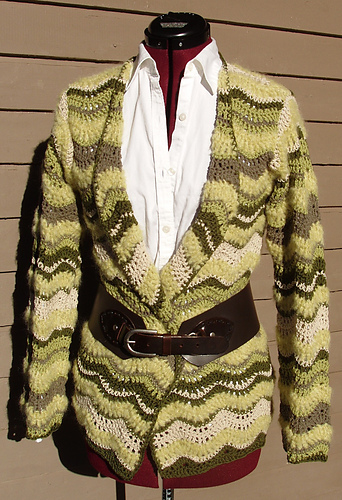 Ravelry: Rochelle Ripple Jacket pattern by Robyn Chachula
