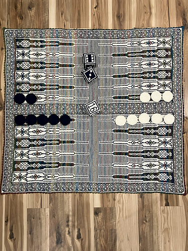 Ravelry: Backgammon Afghan pattern by Kathryn A. Clark