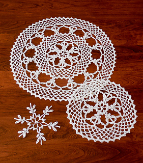 Ravelry: Snowflake Doily pattern by Kathryn A. Clark