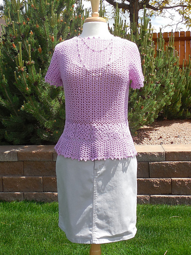 Ravelry: Summer Lace Top pattern by Kathryn A. Clark