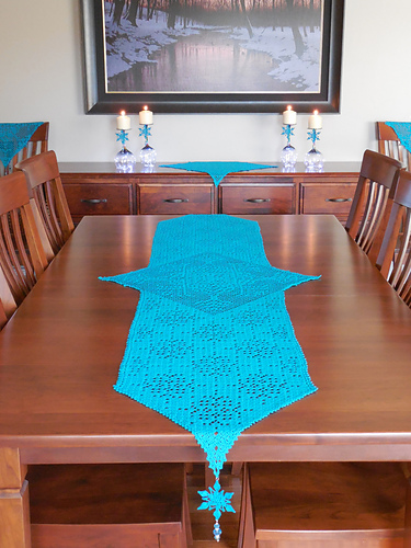 Ravelry: S-Notan Table Runner pattern by Kathryn A. Clark