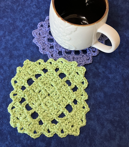 Ravelry: Quick Coaster pattern by Kathryn A. Clark
