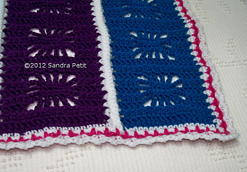 Ravelry: Gemstone Spider Afghan pattern by Sandra Petit