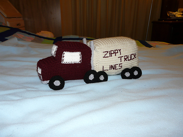 Ravelry: Crocheted Semi Truck pattern by Carol Crump