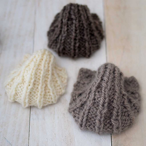 Ravelry: Flat Knit Decorative Seashell pattern by Gina Michele