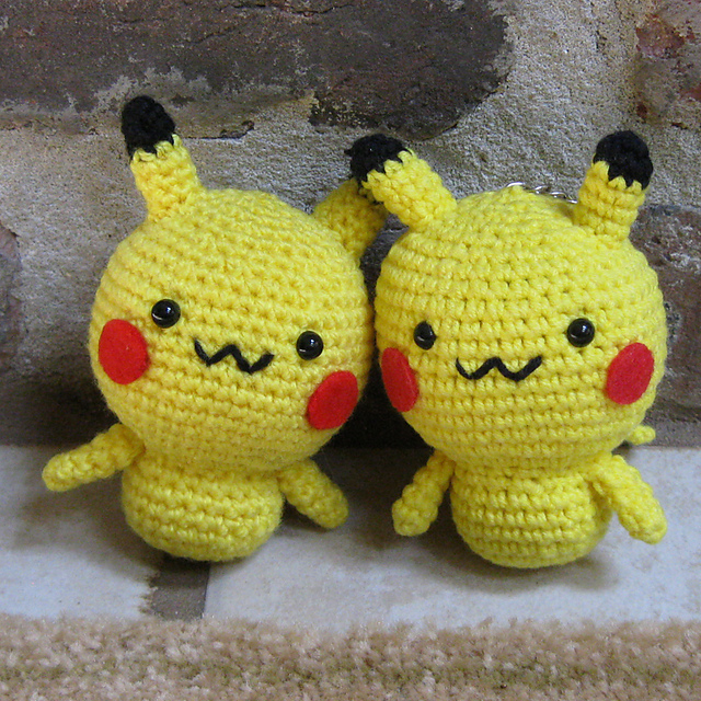 Ravelry: Amigurumi Doll 'Pikachu' Pokemon pattern by Carola Kaiser