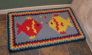 Ravelry: Wiggly Fish Rug pattern by Susan Lowman