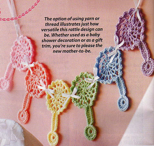 Ravelry: Rattle Swags pattern by Susan Lowman