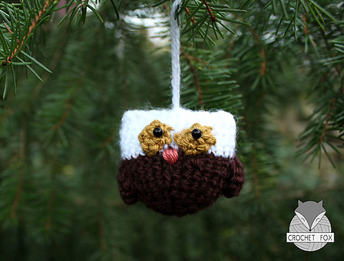 Ravelry: Owly - the owl with green eyes pattern by Lena Crochetfox