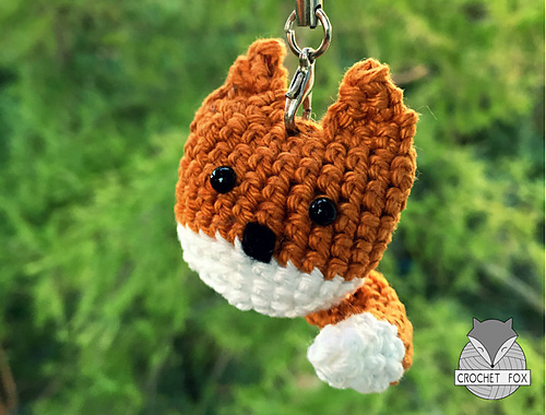 Ravelry: Keychain Fox pattern by Lena Crochetfox