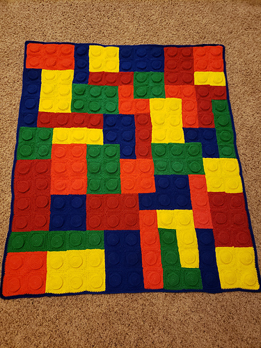 Ravelry: Master Brick Builder Blanket pattern by Amy Ryan
