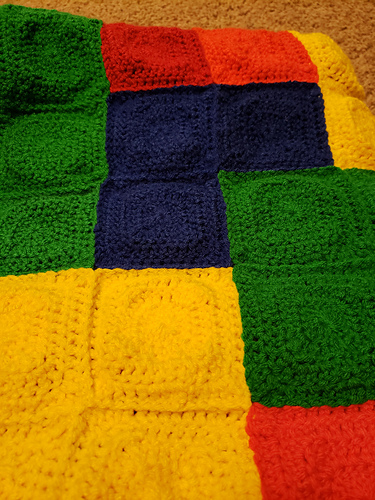 Ravelry: Master Brick Builder Blanket pattern by Amy Ryan