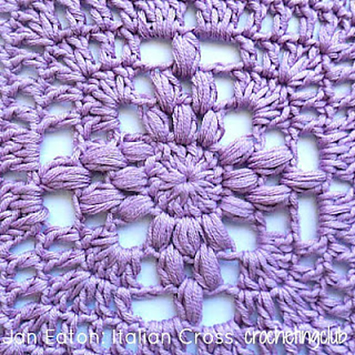 Ravelry: Italian Cross pattern by Jan Eaton