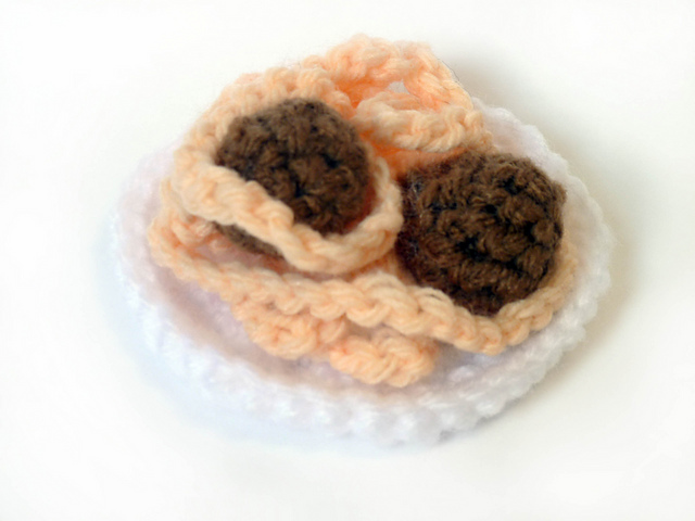 Ravelry: Spaghetti and Meatballs pattern by Crocheting Lover