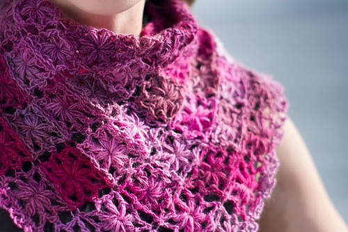 Ravelry: Cosmos Scarf pattern by Dora Ohrenstein