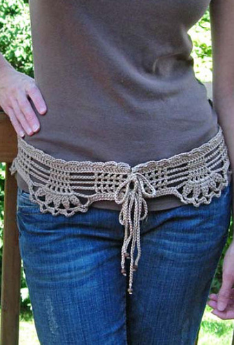 Ravelry: Feminine Lace Belt pattern by Mary Jane Hall