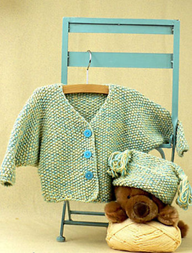 Ravelry: Snowflake Jacket & Hat pattern by Brenda Lewis