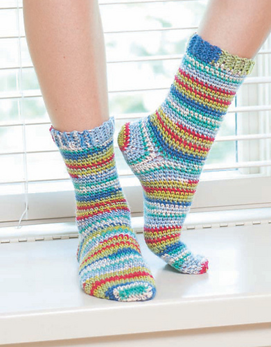 Ravelry: Crew Socks for Women pattern by Darla Sims